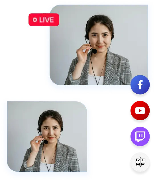 Free MultiStream Platform: Go Live on 100+ Social Websites