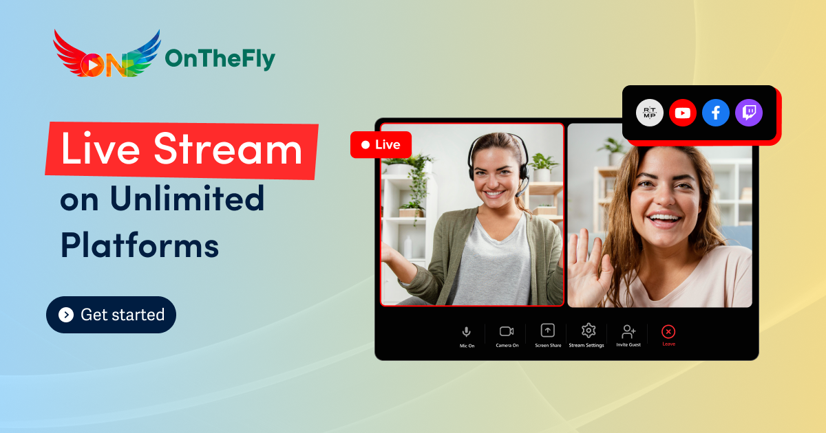 Free MultiStream Platform: Go Live on 100+ Social Websites